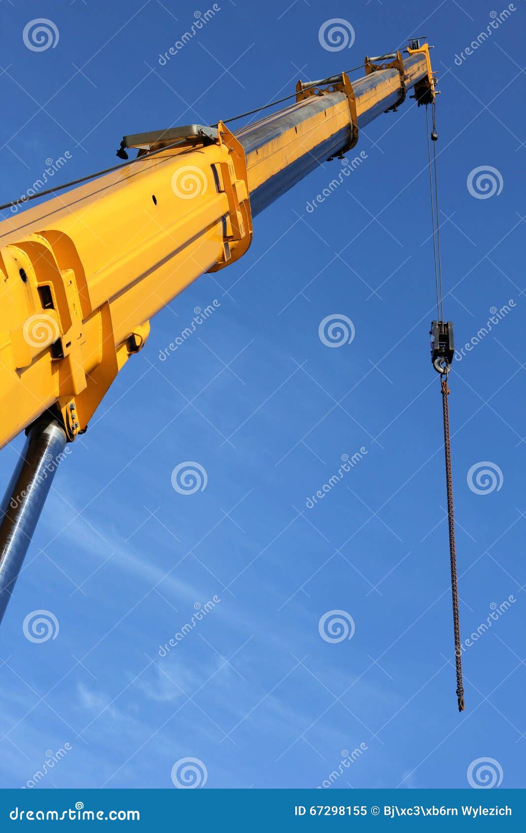 Telescopic Crane Royalty-Free Stock Photography | CartoonDealer.com ...