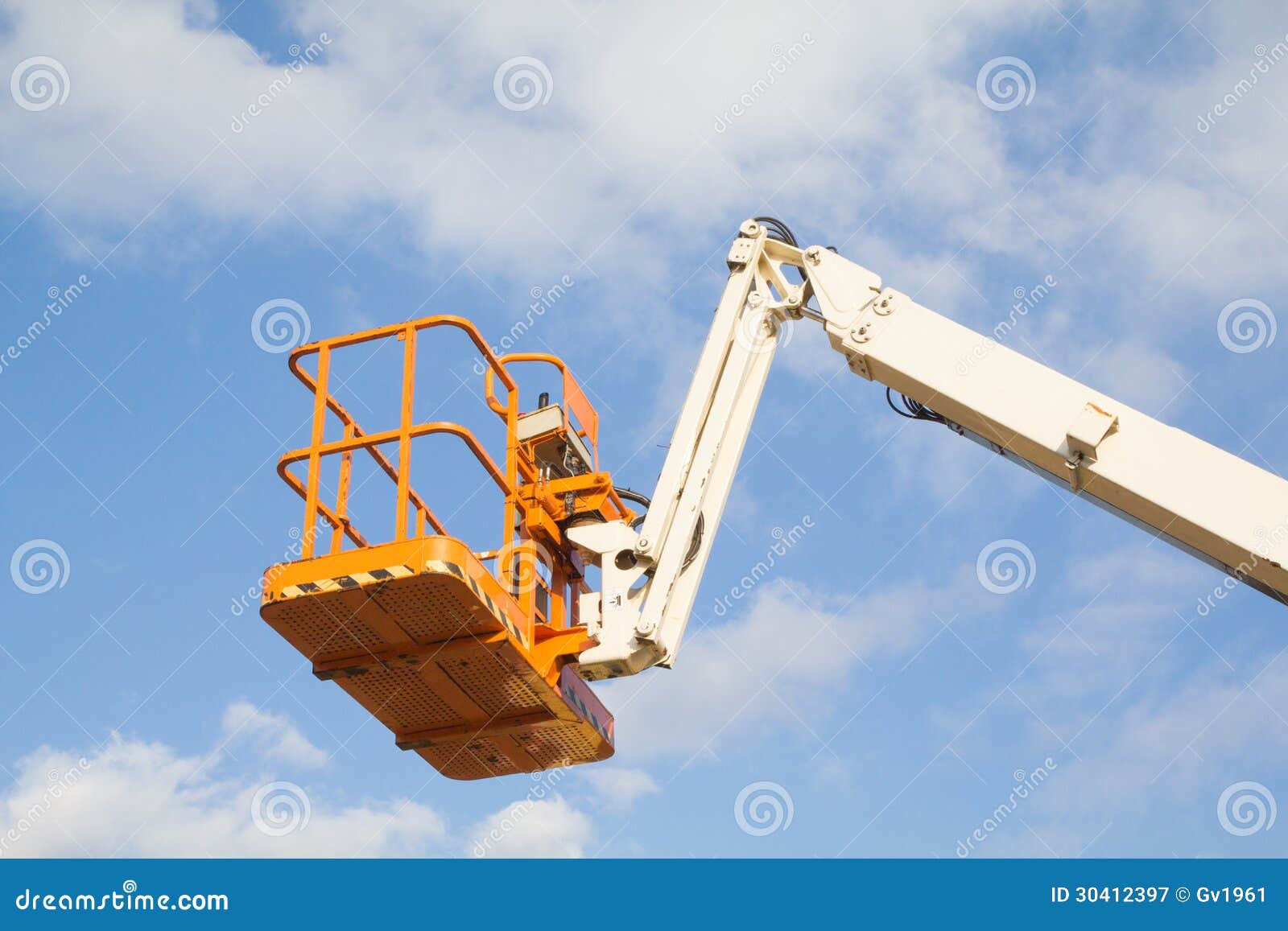 Telescopic Crane Royalty-Free Stock Photography | CartoonDealer.com ...