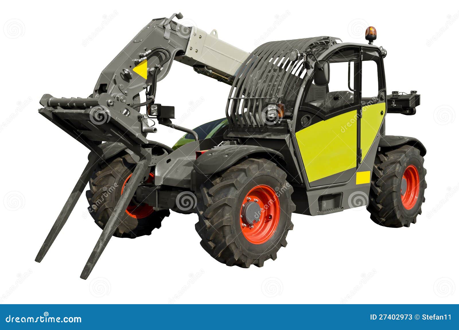 A Telescopic Handler, Also Called A Telehandler Stock Photography ...