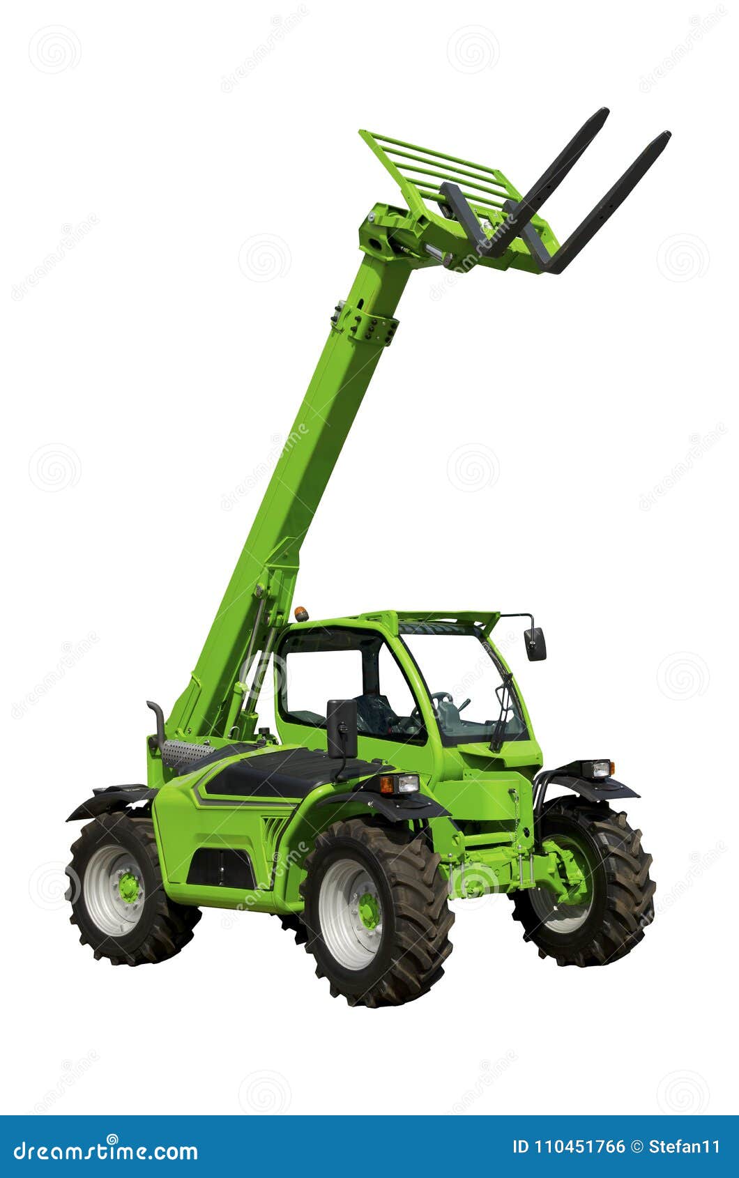 A Telescopic Handler, Also Called A Telehandler Stock Photography ...
