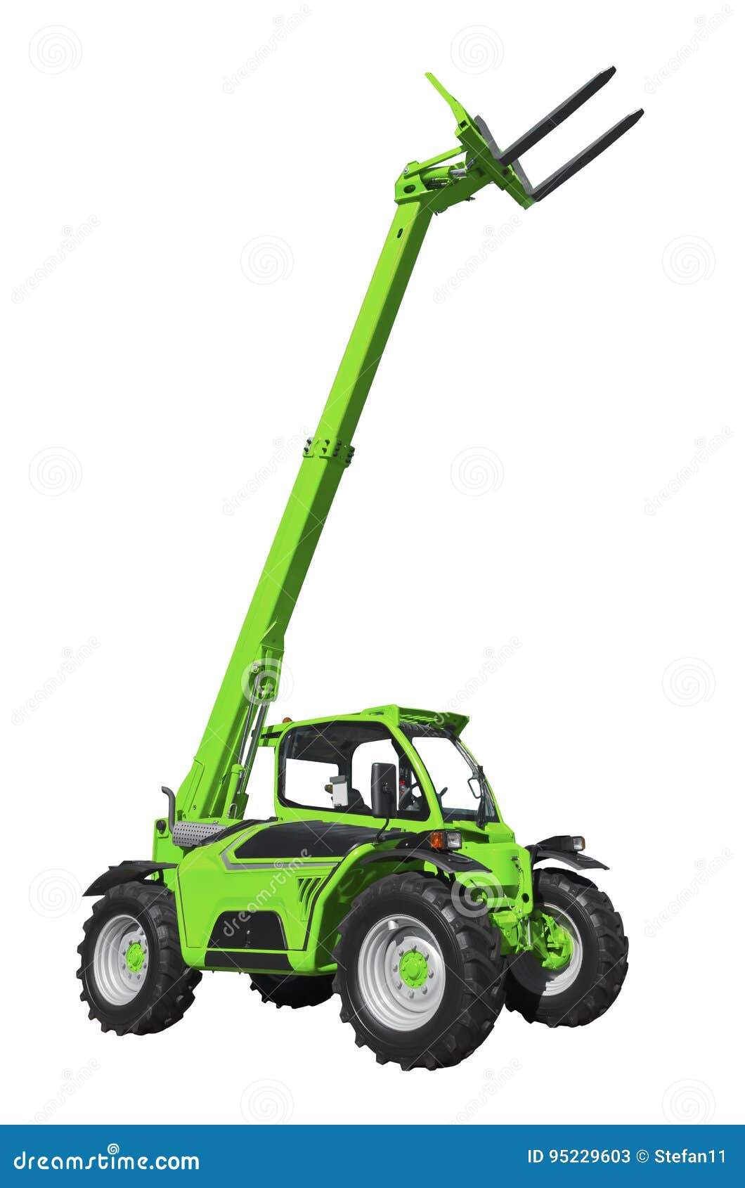 A Telescopic Handler, Also Called A Telehandler Stock Photography ...