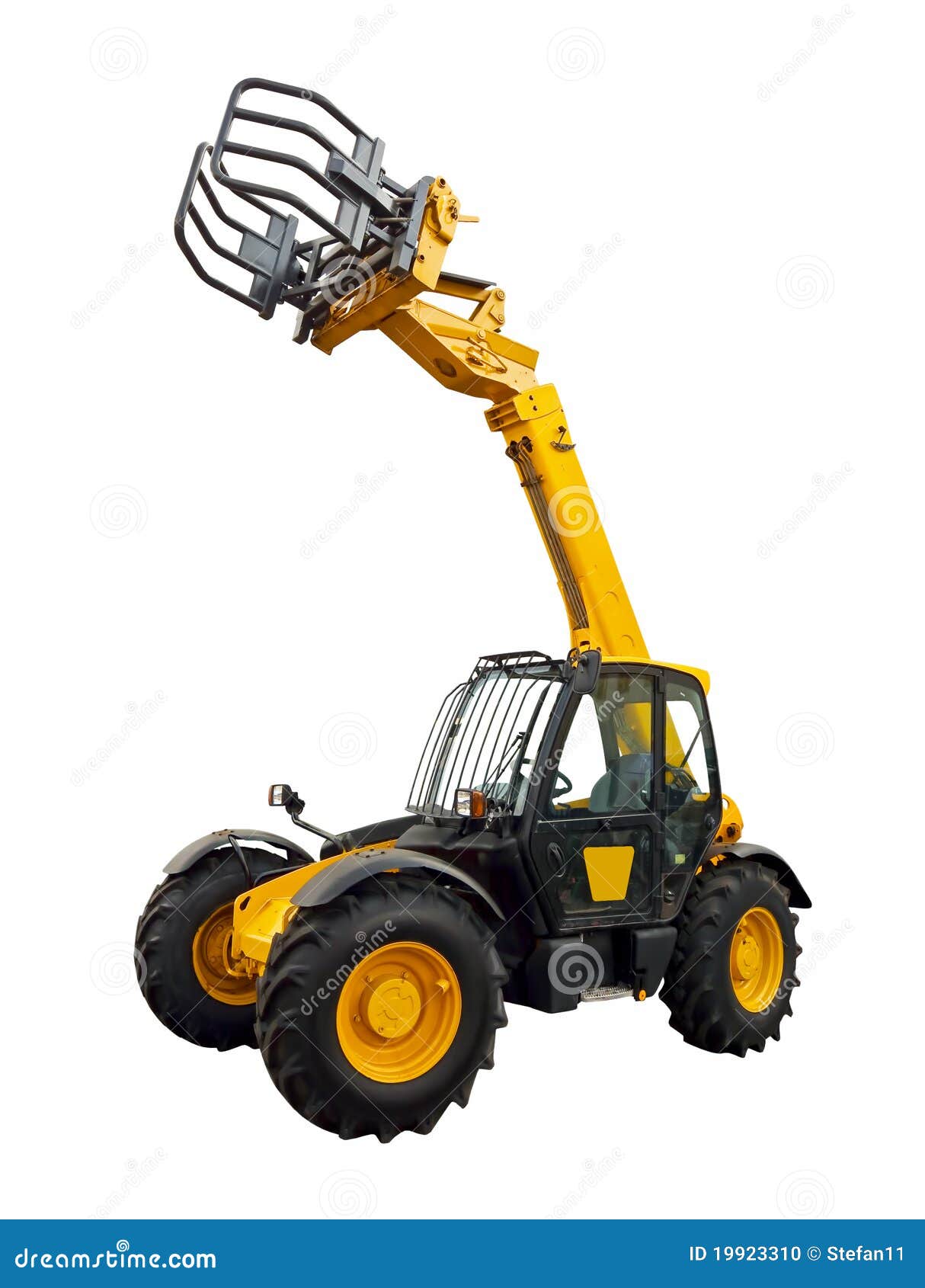 Telescopic loader stock photo. Image of formation, growth - 19923310