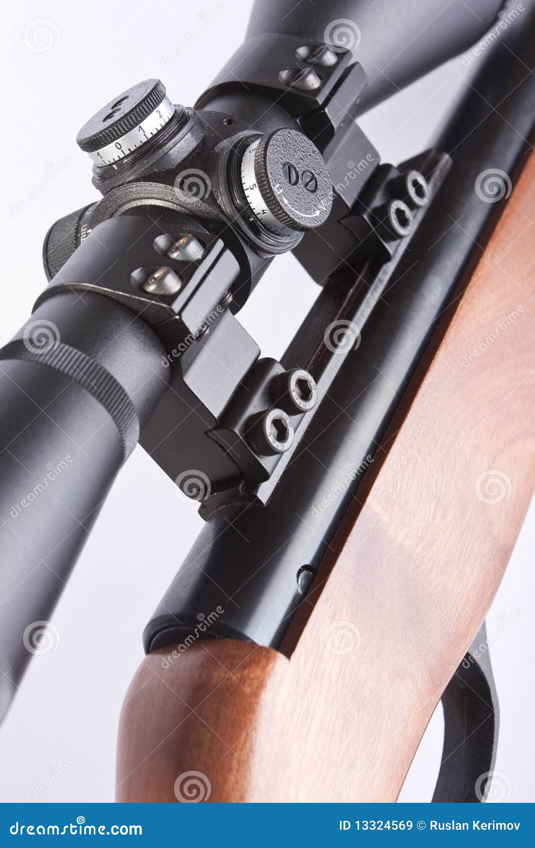 Telescopic sight stock image. Image of eyesight, shooting - 13324569