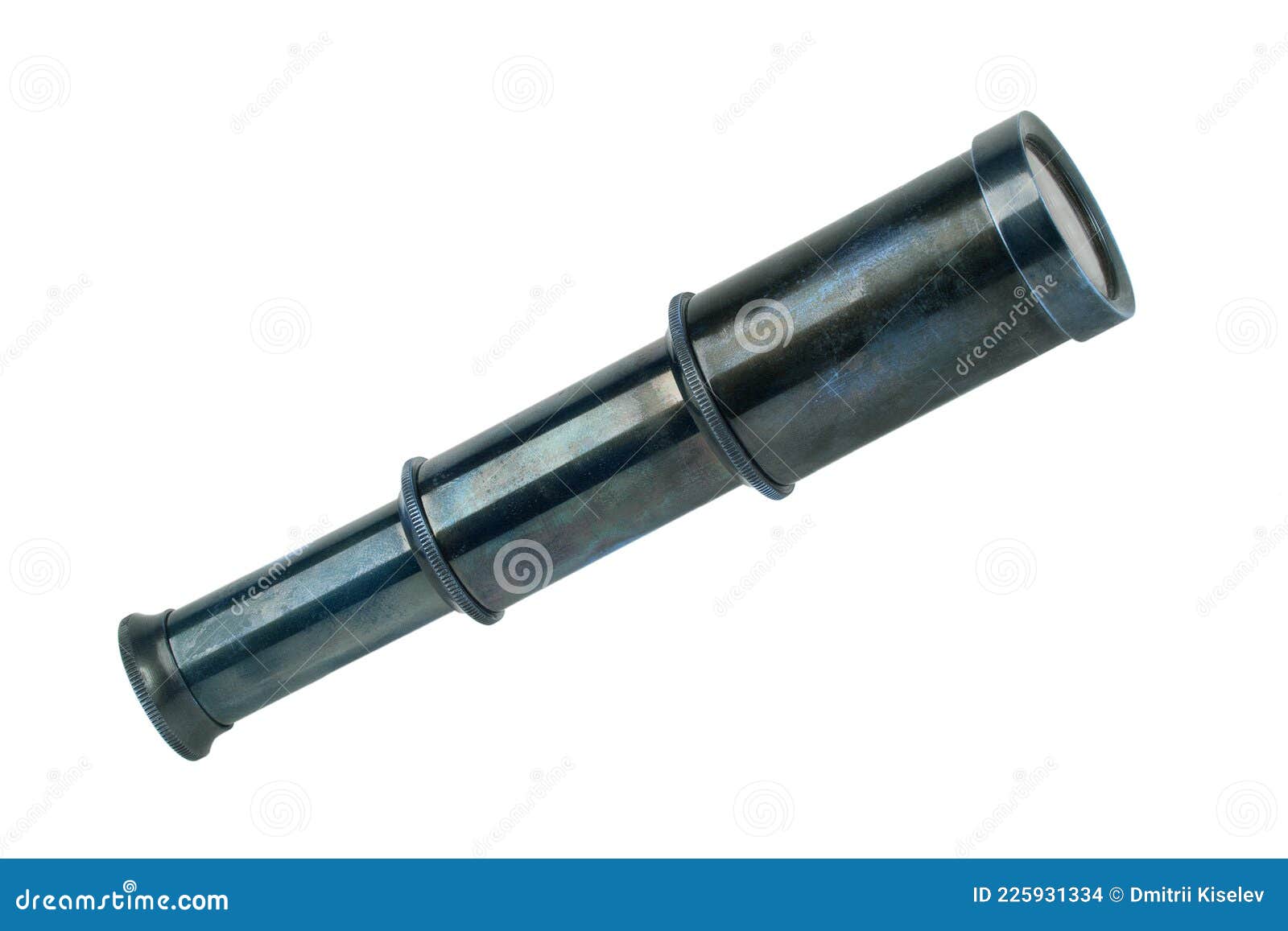 Telescopic Telescope of Three Sections Stock Photo - Image of increase ...