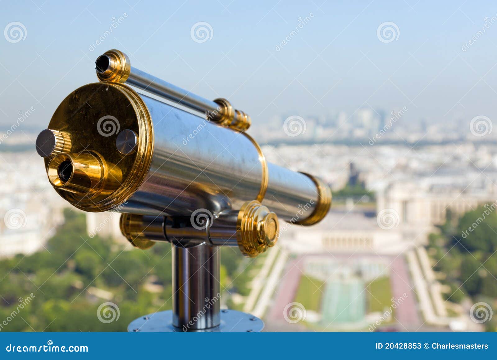 Telescopic View stock image. Image of vision, building - 20428853