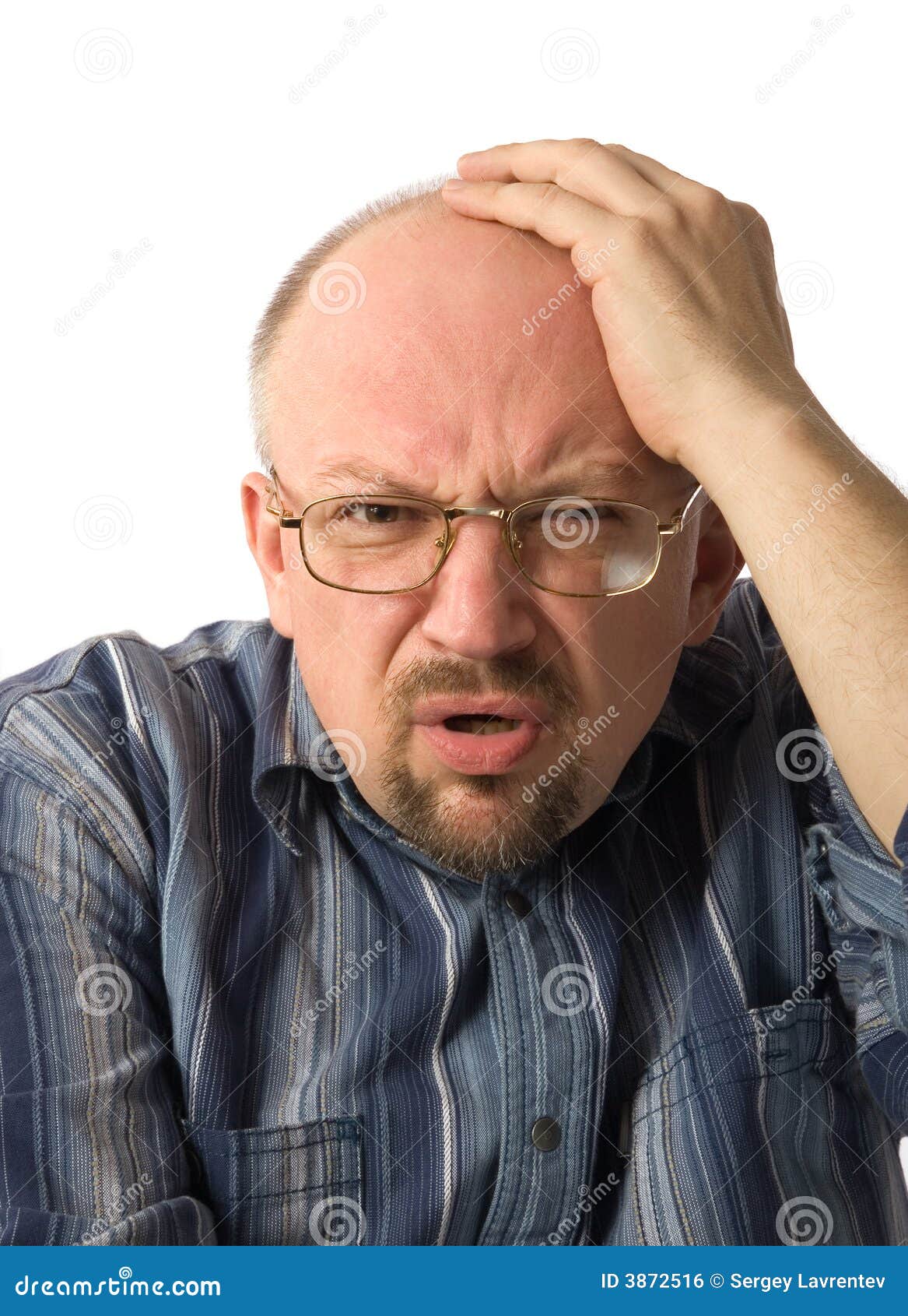 Teleurstelling stock foto. Image of zorg, handen, verward - 3872516