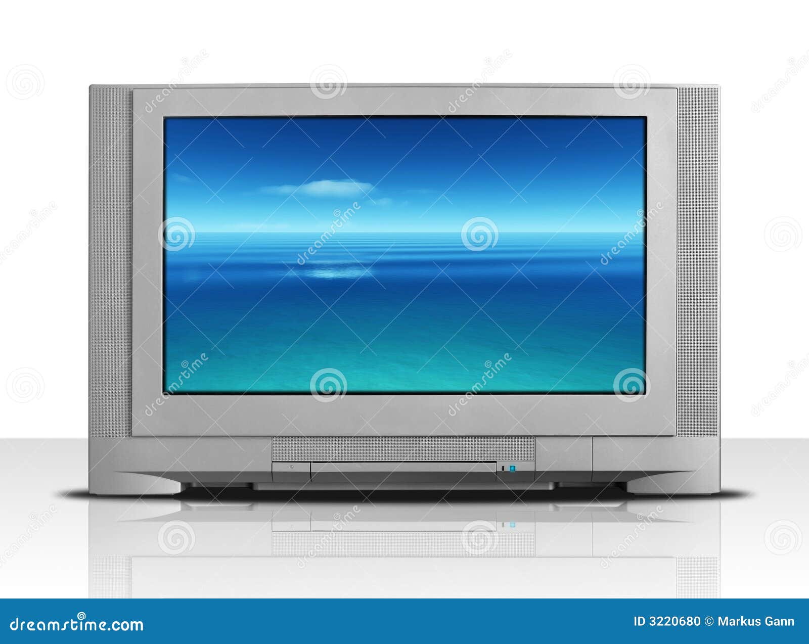 Television stock photo. Image of design, silver, watch - 3220680