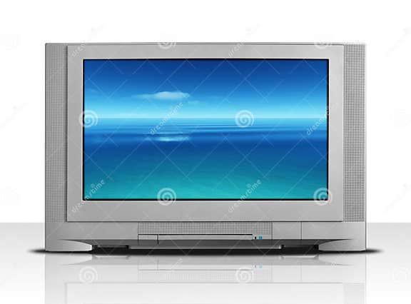 Television stock photo. Image of design, silver, watch - 3220680