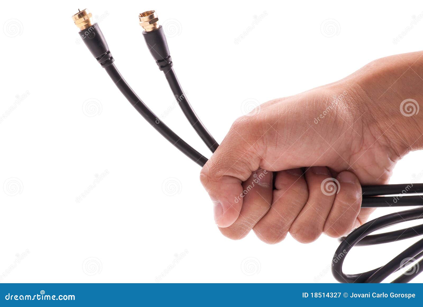 Television Antenna Connector Cables Stock Image - Image of demand ...
