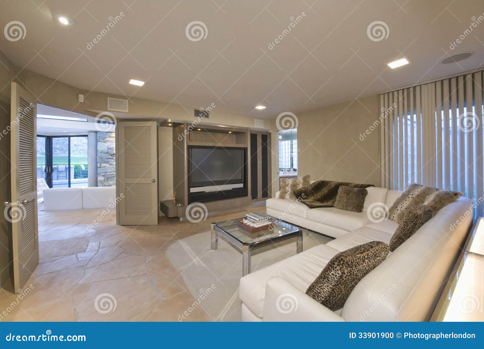 Television Area at Home stock photo. Image of american - 33901900