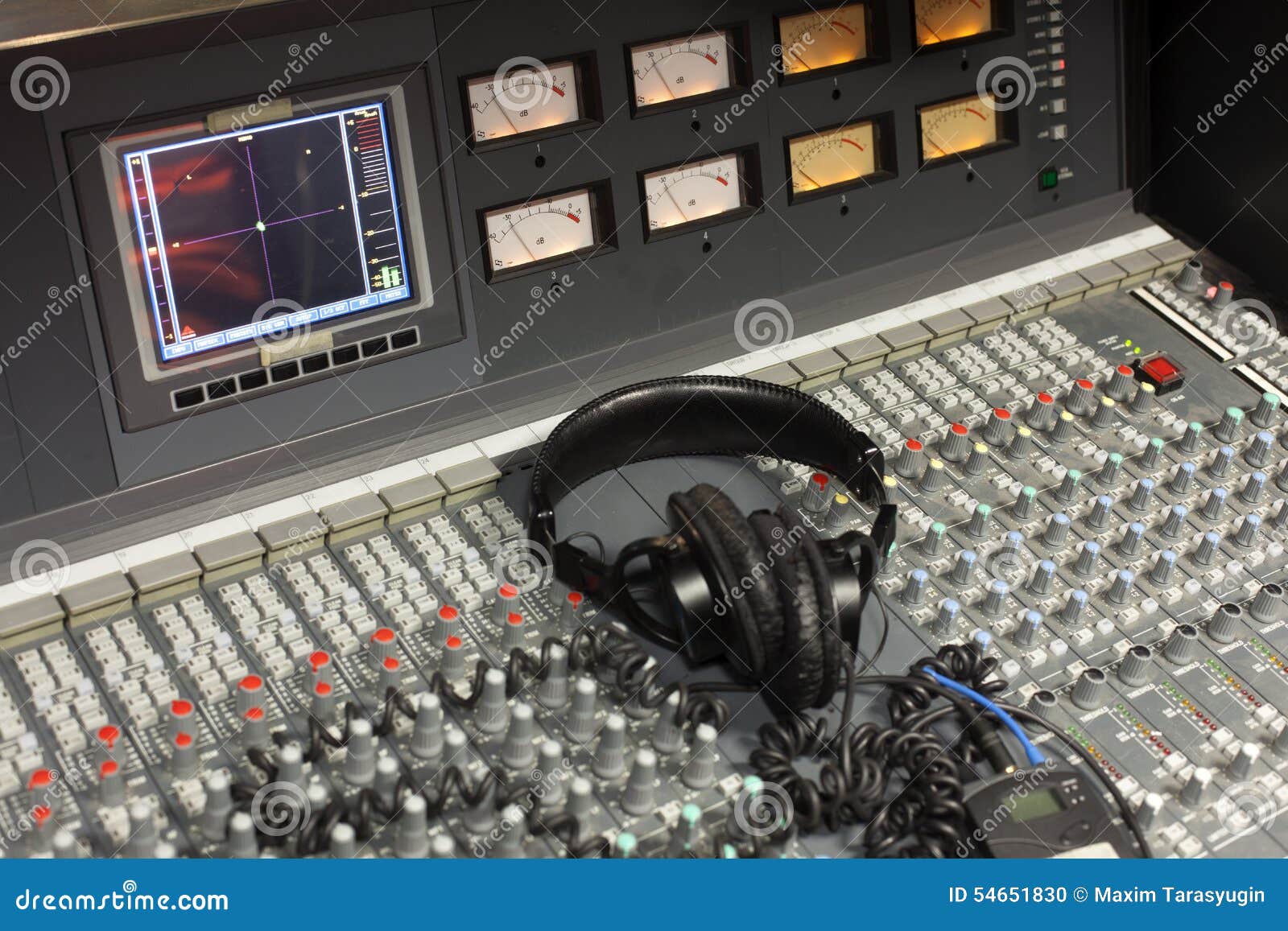 Television Broadcast Gallery Stock Photo - Image of equipment, news ...