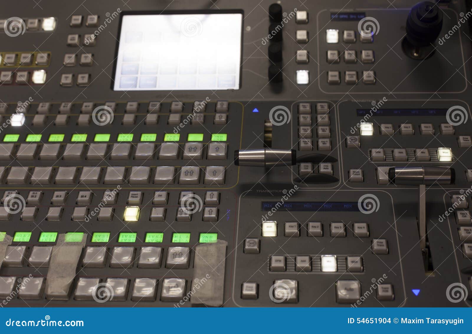Television Broadcast Gallery Stock Photo - Image of switcher, group ...