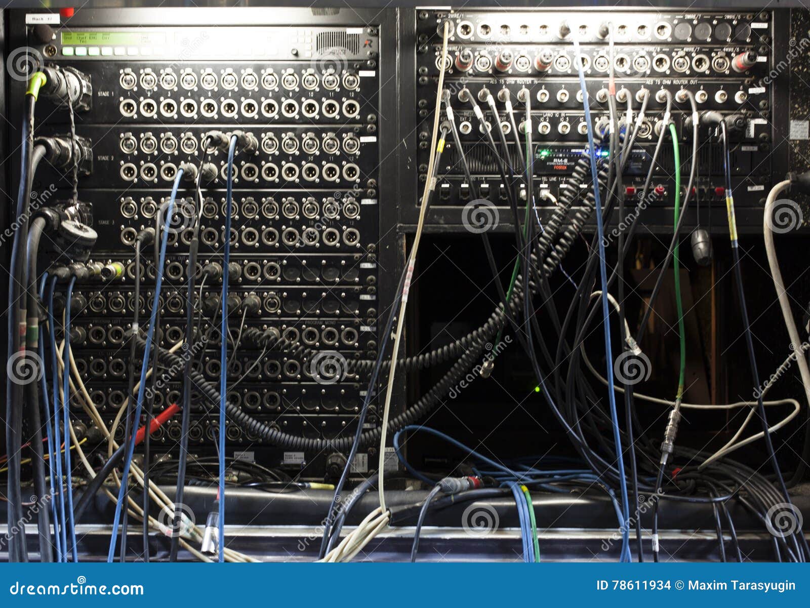 Television Broadcast Gallery. Stock Photo - Image of switcher, room ...