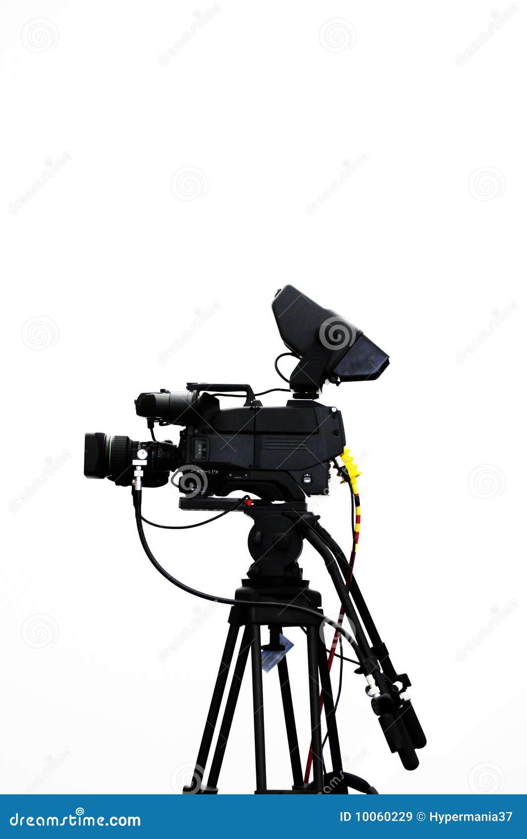 Television camera stock image. Image of media, action - 10060229