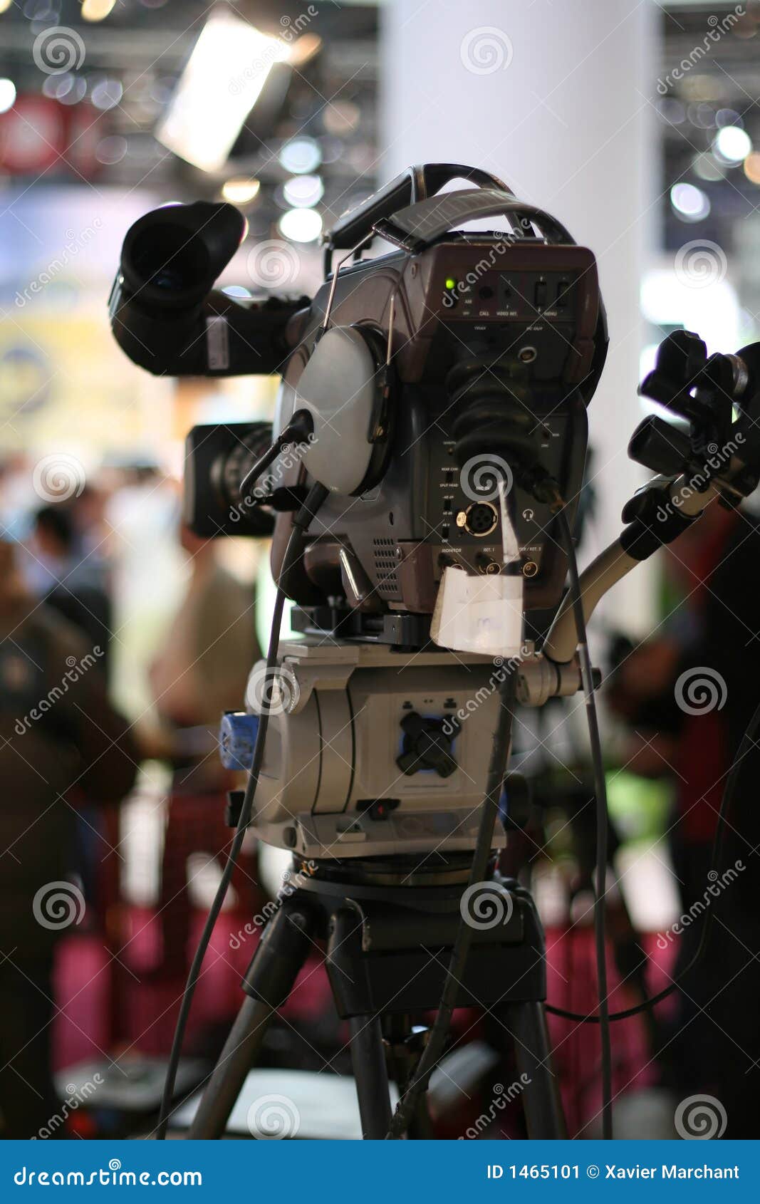 Television camera stock image. Image of micro, camcorder - 1465101