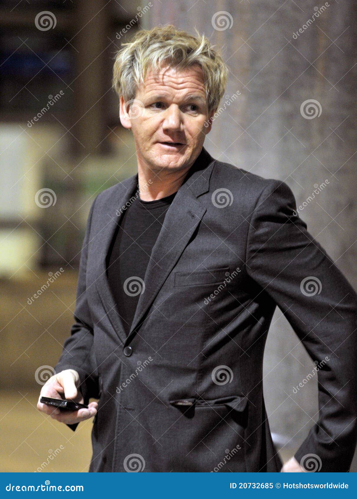 Television Chef Gordon Ramsay at LAX Airport Editorial Image - Image of ...