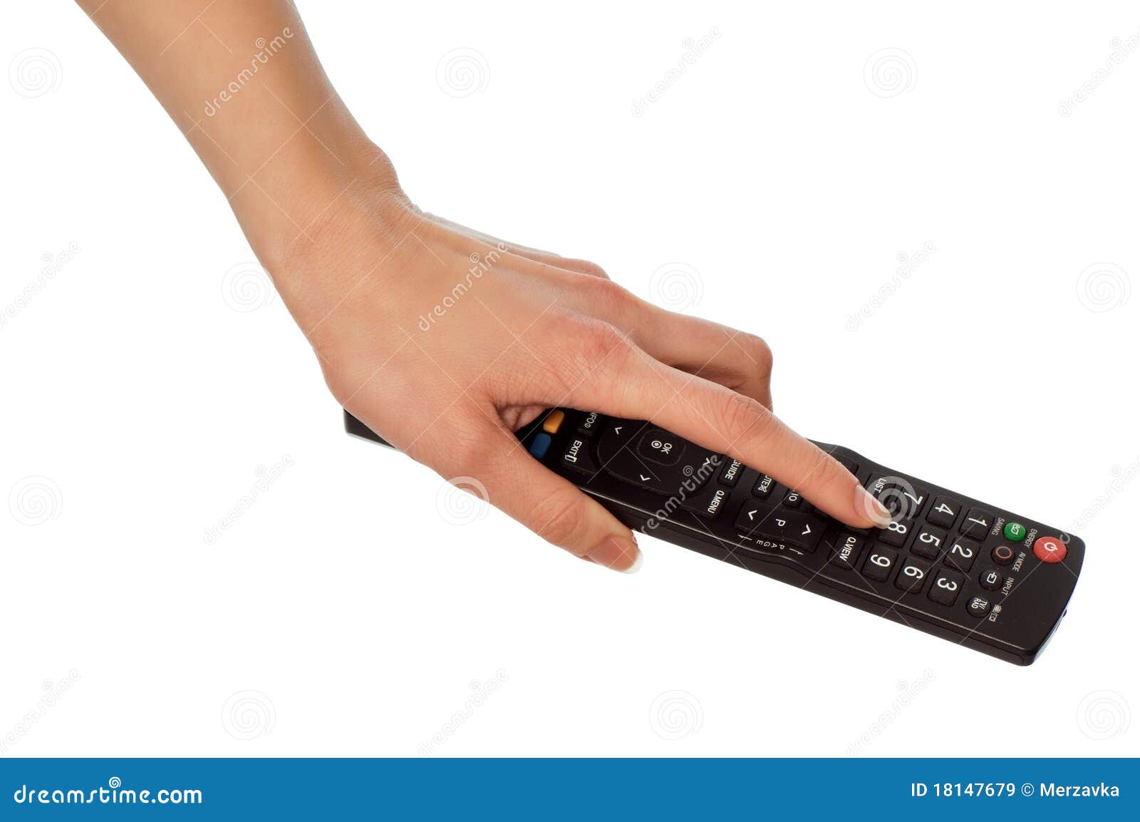 Television control panel stock image. Image of changing - 18147679