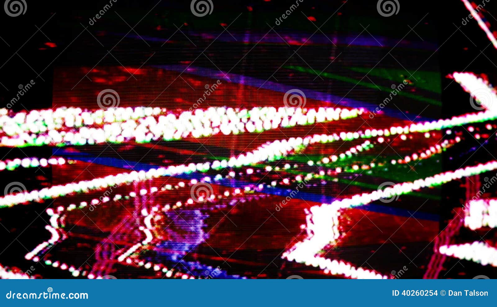 Television Distortion and Static Stock Footage - Video of distorted ...