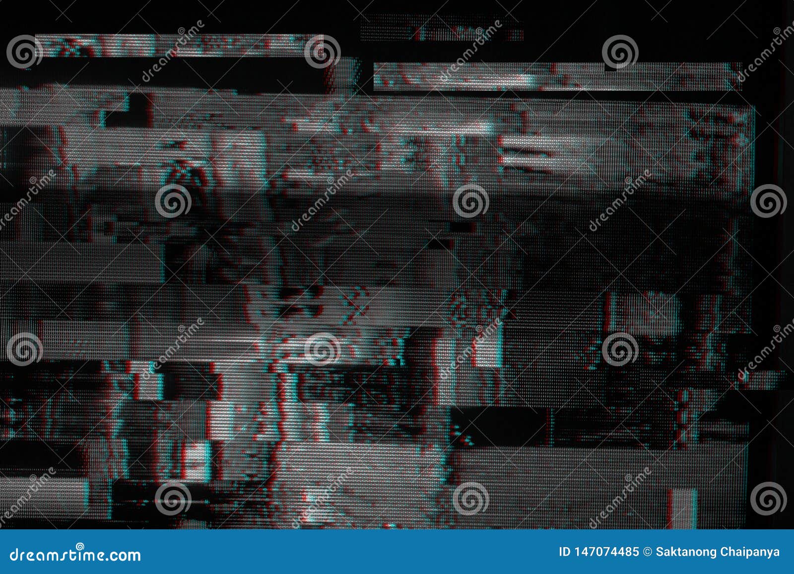 Television Failure, LCD Screen Glitch, LCD Screen As Abstract ...