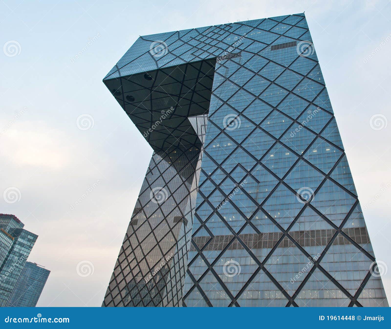 Television Headquarters, Beijing Stock Photo - Image of central ...