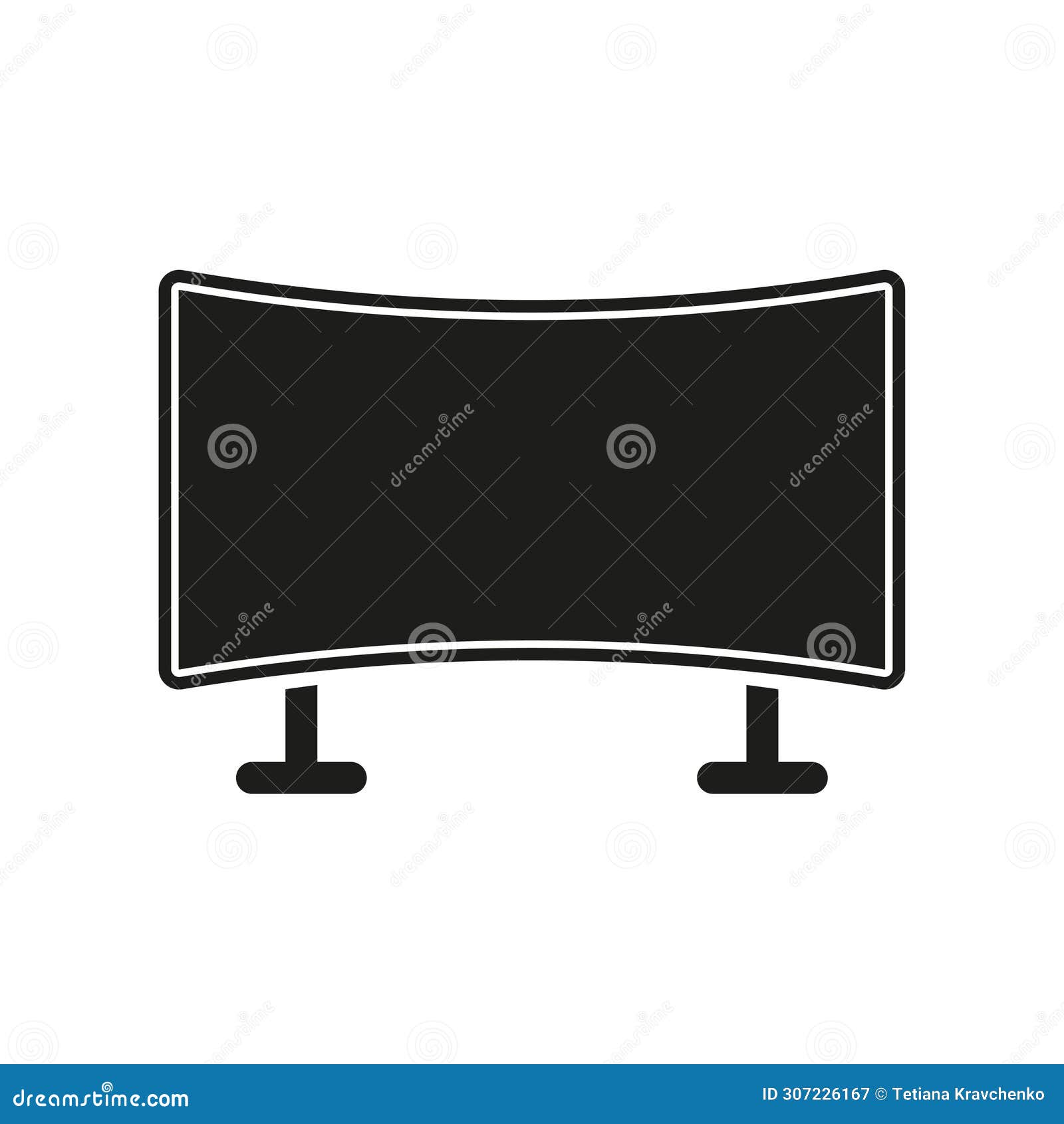 Television Icon. TV Drawing. Vector Illustration. EPS 10 Stock Vector ...