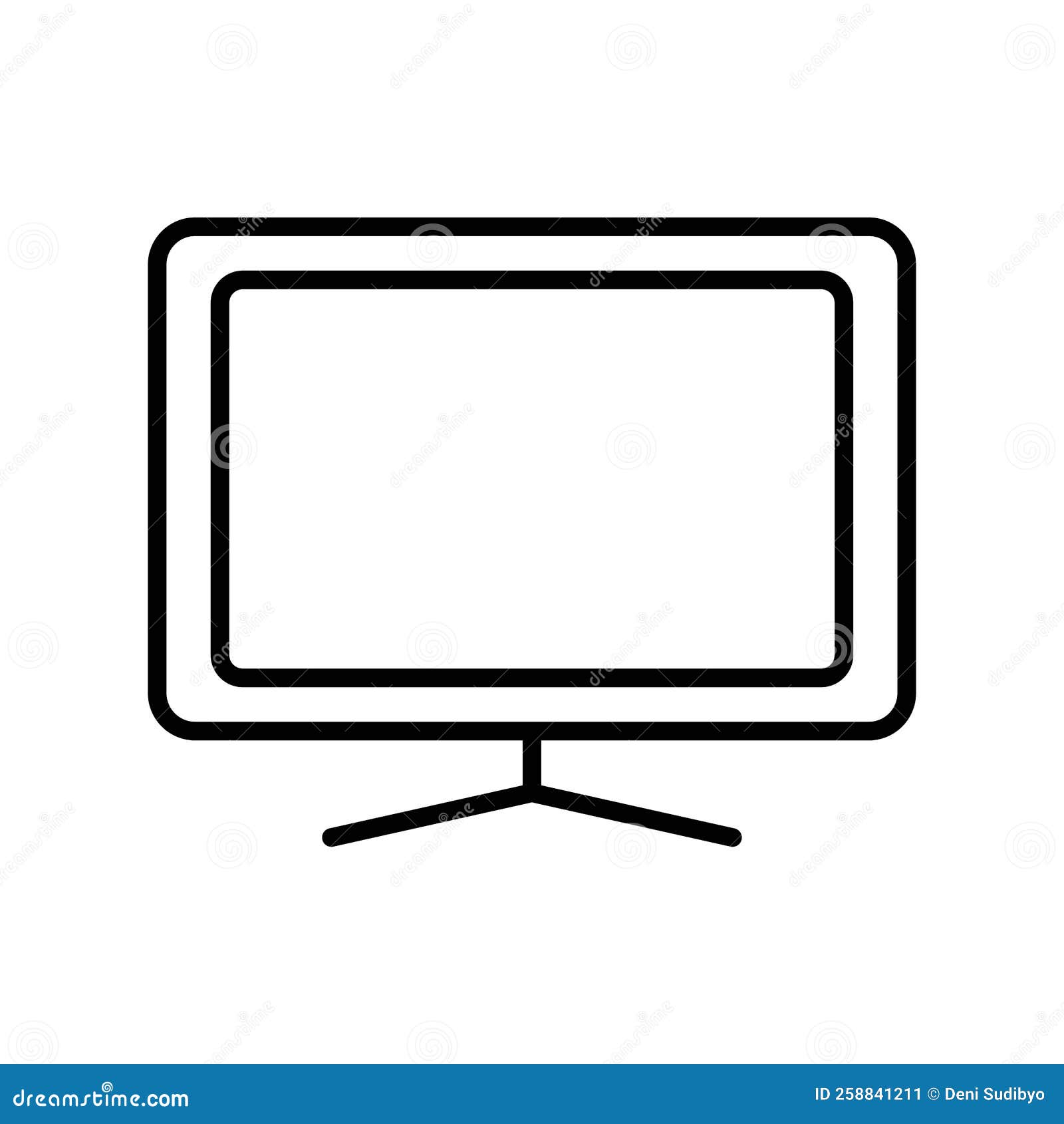 Television Icon Vector Design Templates Stock Illustration ...