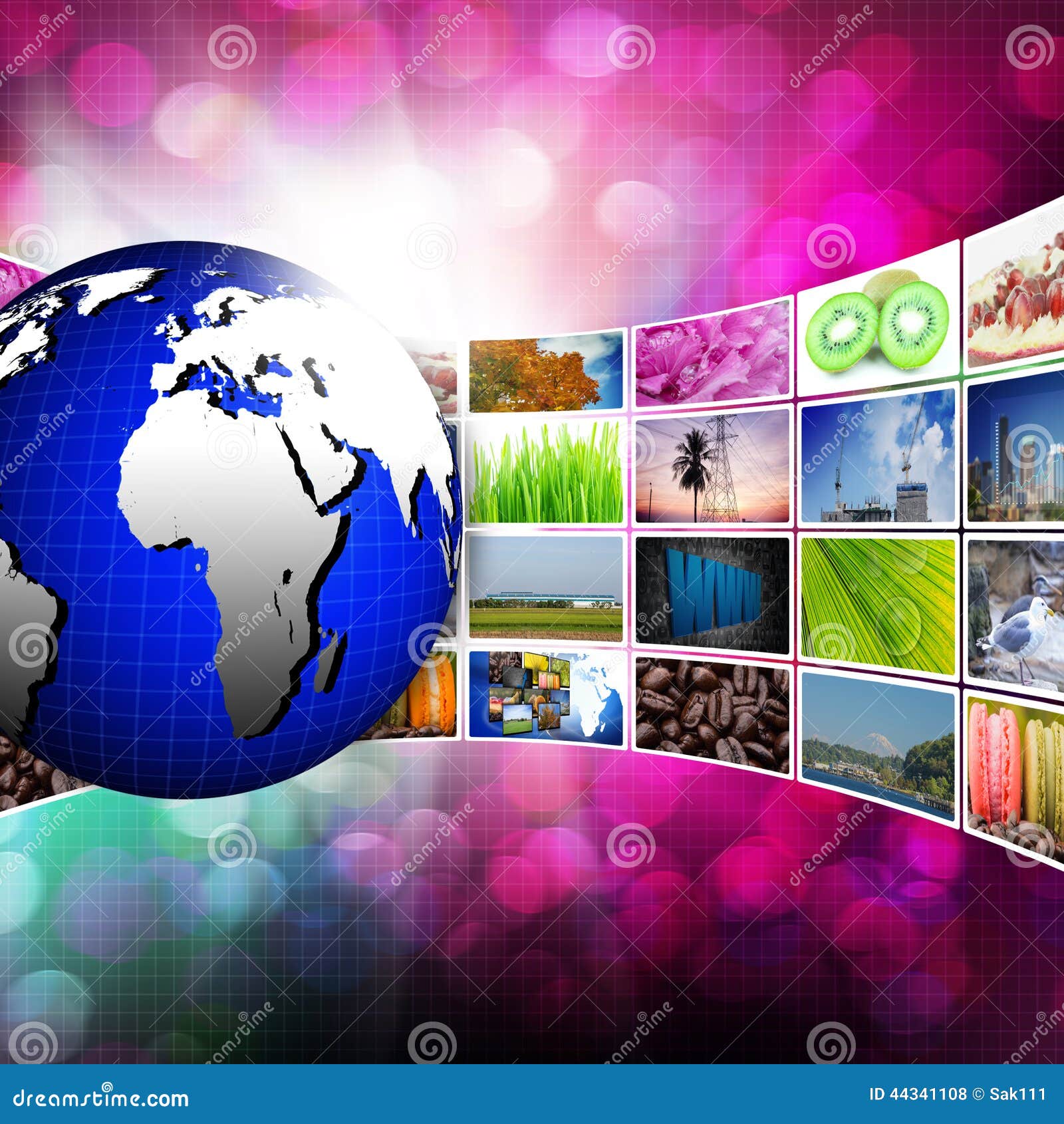 Television and Internet Production Technology Concept Stock Photo ...