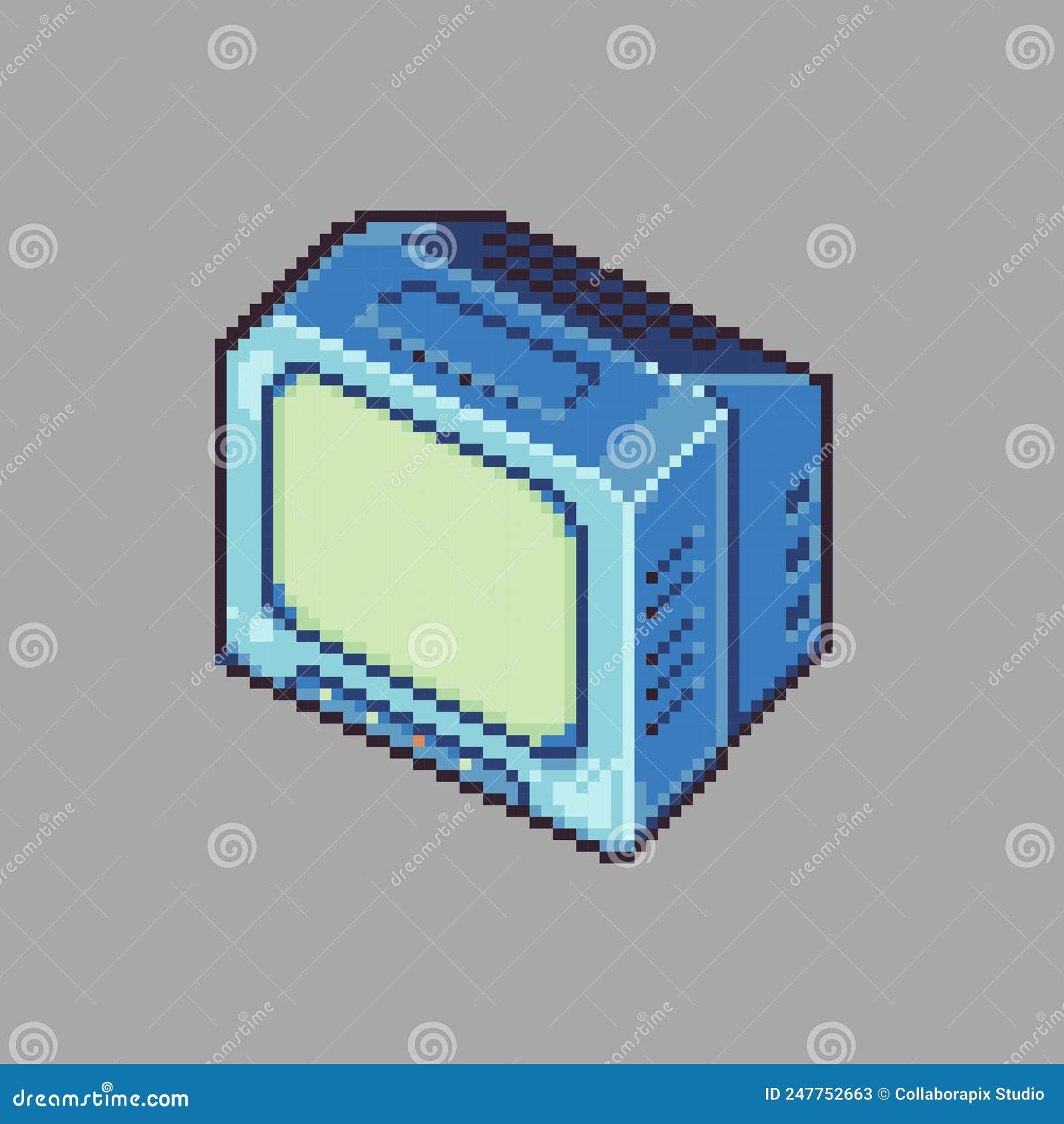 Television Pixel Art Vector Illustration Design for Game Development ...