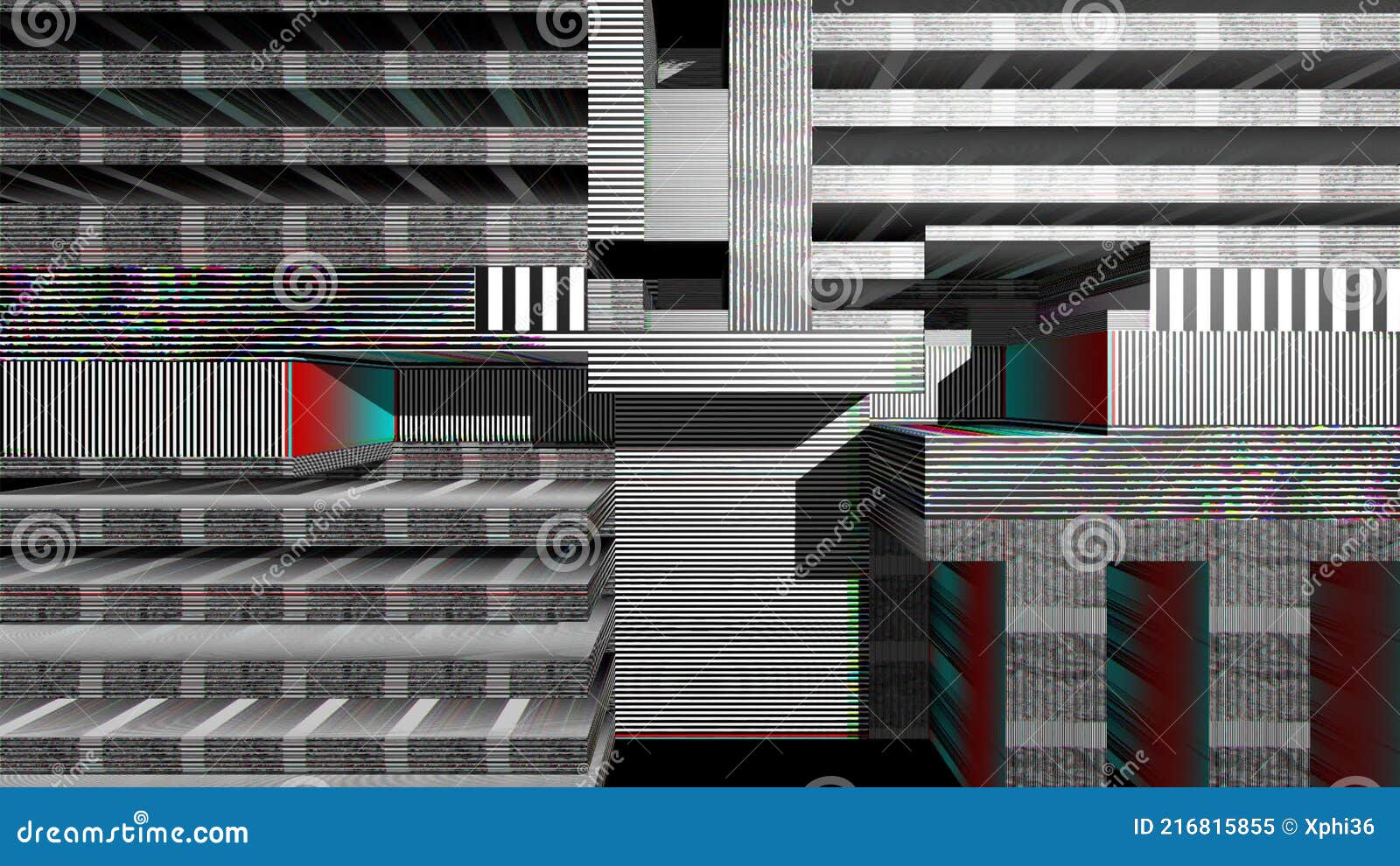 Television Reception Problem, Lines and Geometric Shapes in Relief ...