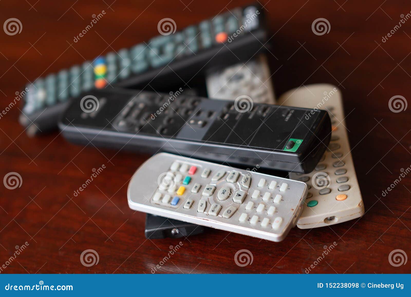 Tv remote control stock photo. Image of keypad, equipment - 152238098