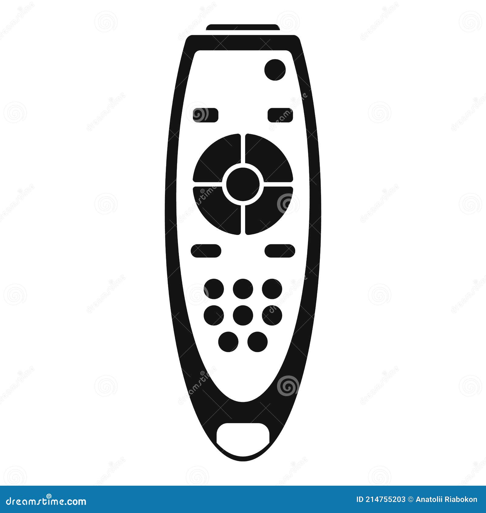 Television Remote Control Icon, Simple Style Stock Vector ...