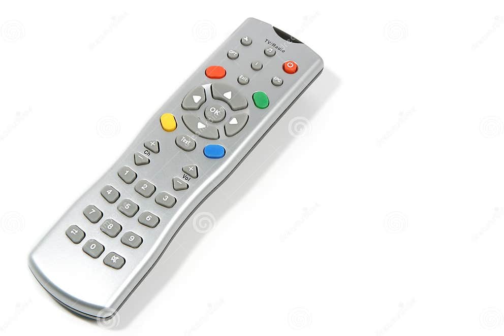 Television Remote Controller Stock Image - Image of channel, buttons ...