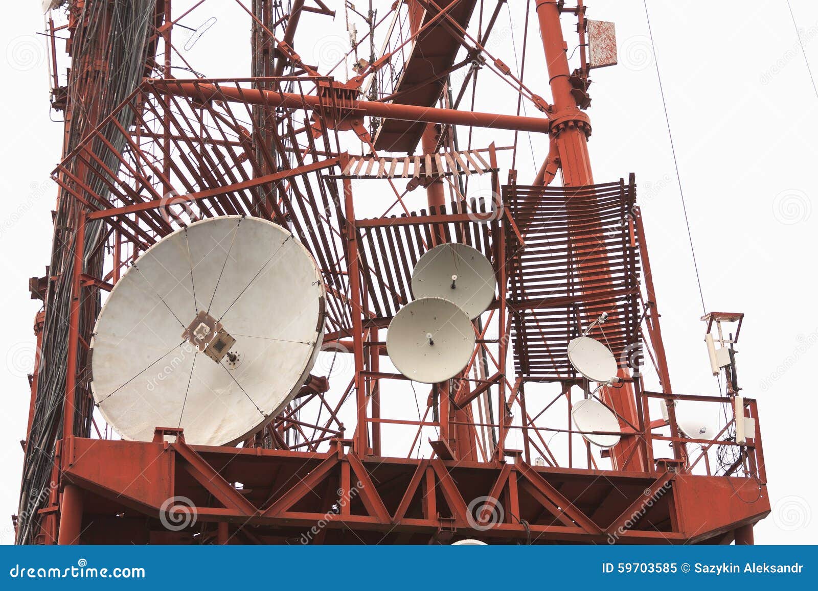 Television repeater stock image. Image of communication - 59703585