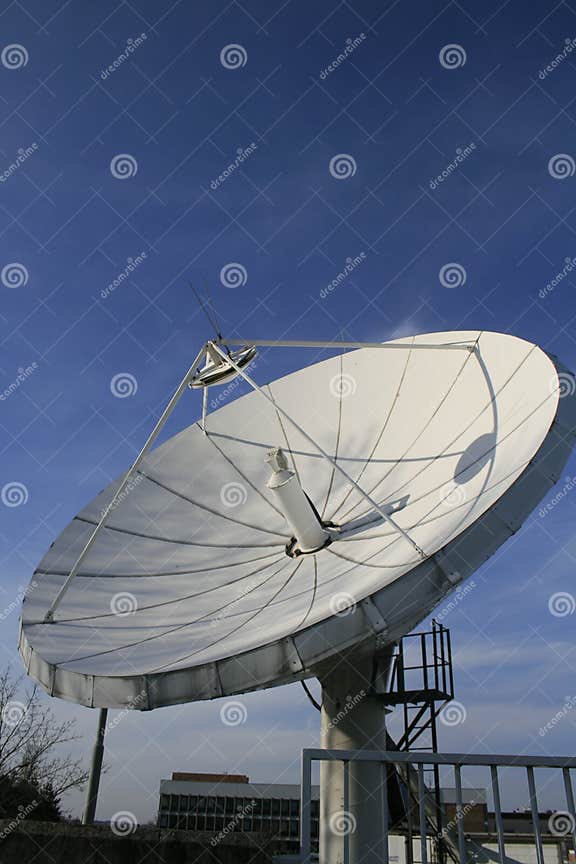 Television satelite stock photo. Image of electronics - 6156510