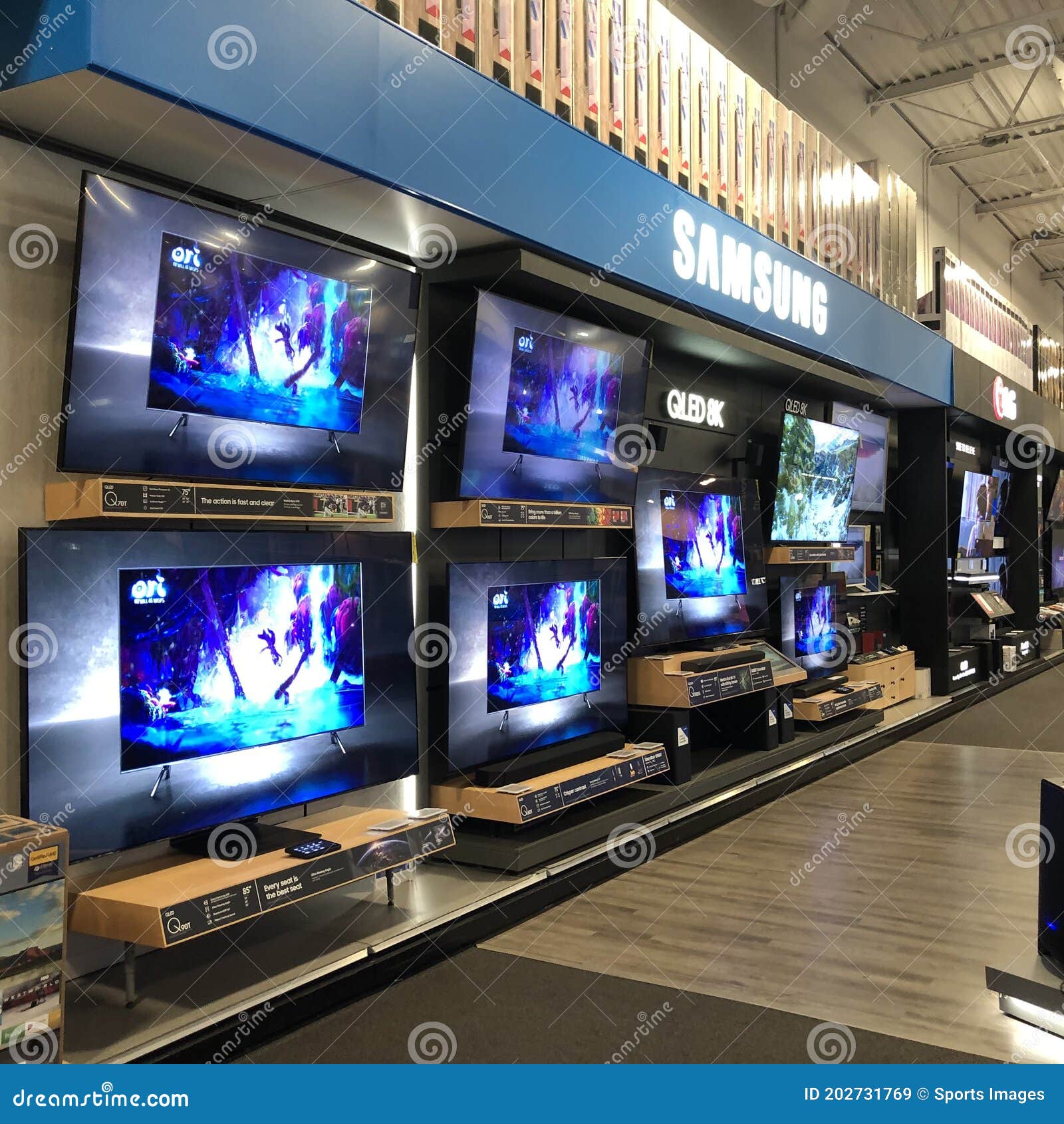 Television Sets editorial stock image. Image of business - 202731769