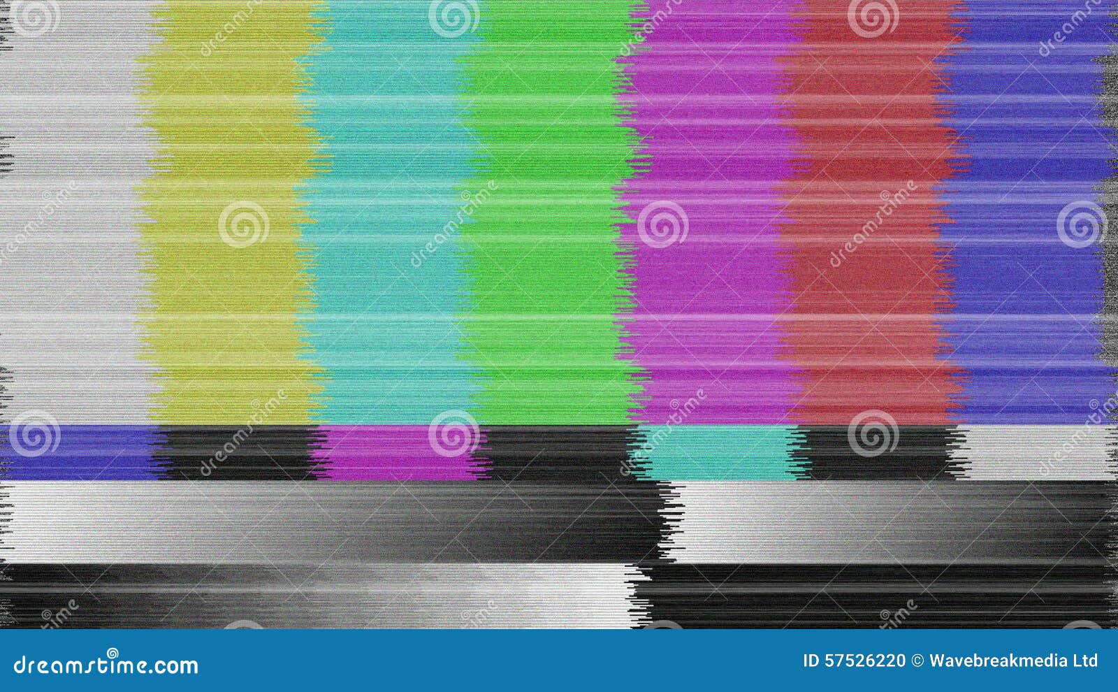 Television static screen stock footage. Video of digital - 57526220