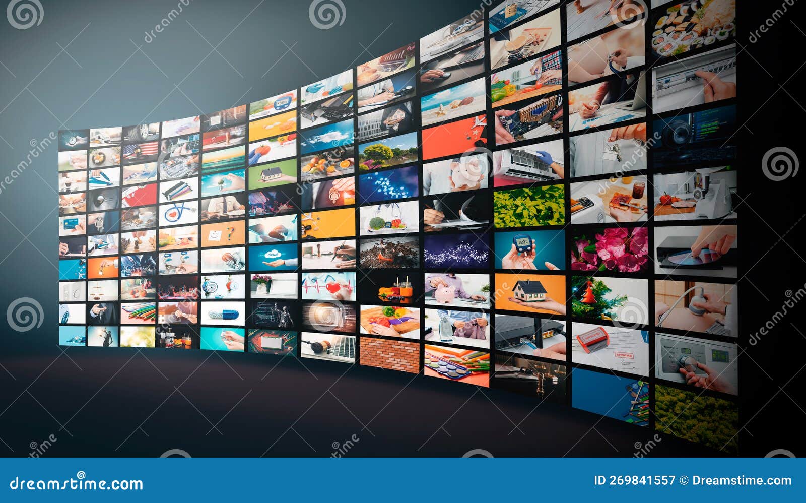 Television Streaming, TV Broadcast Stock Image - Image of streaming ...