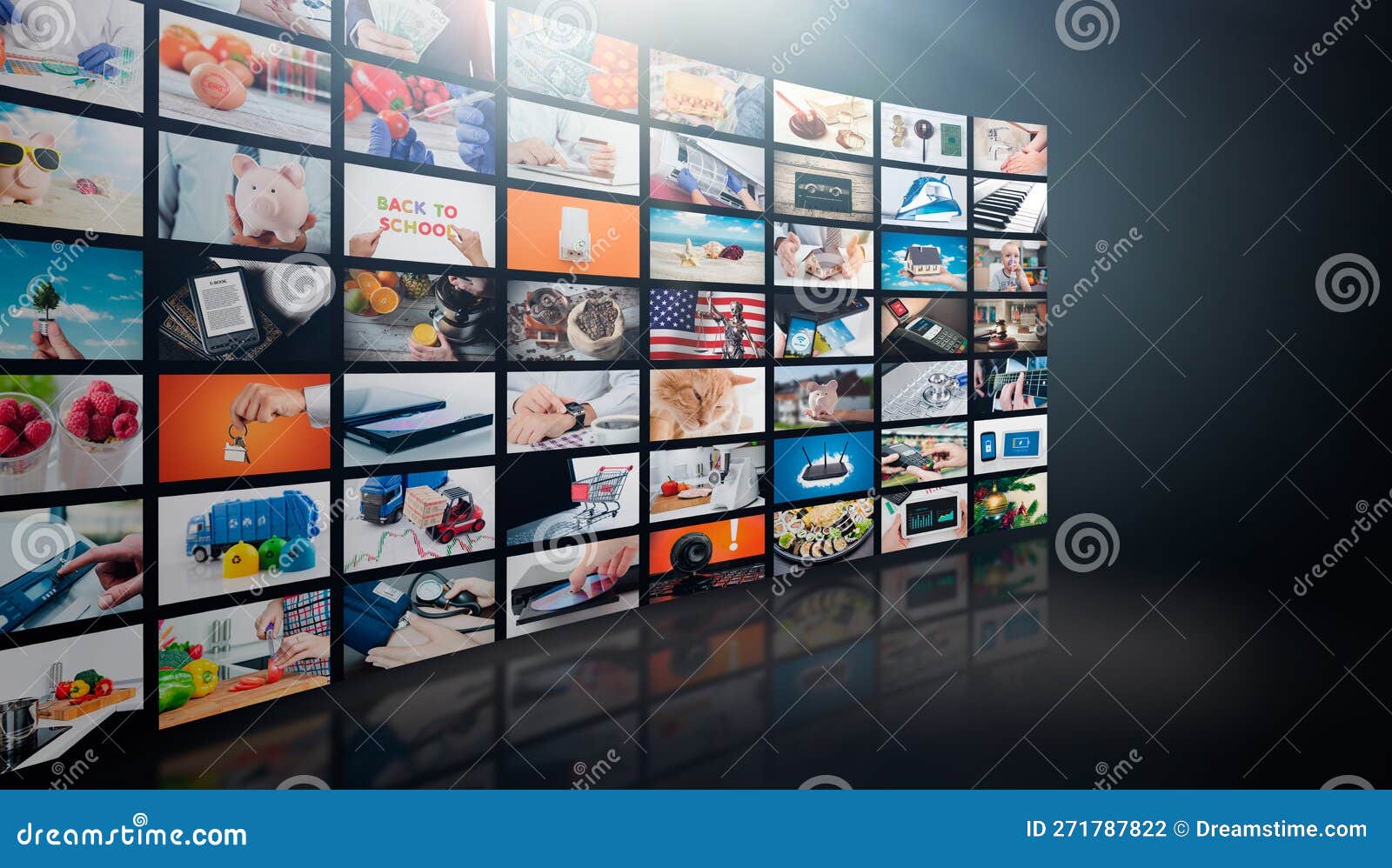 Television Streaming, TV Broadcast Stock Photo - Image of show ...