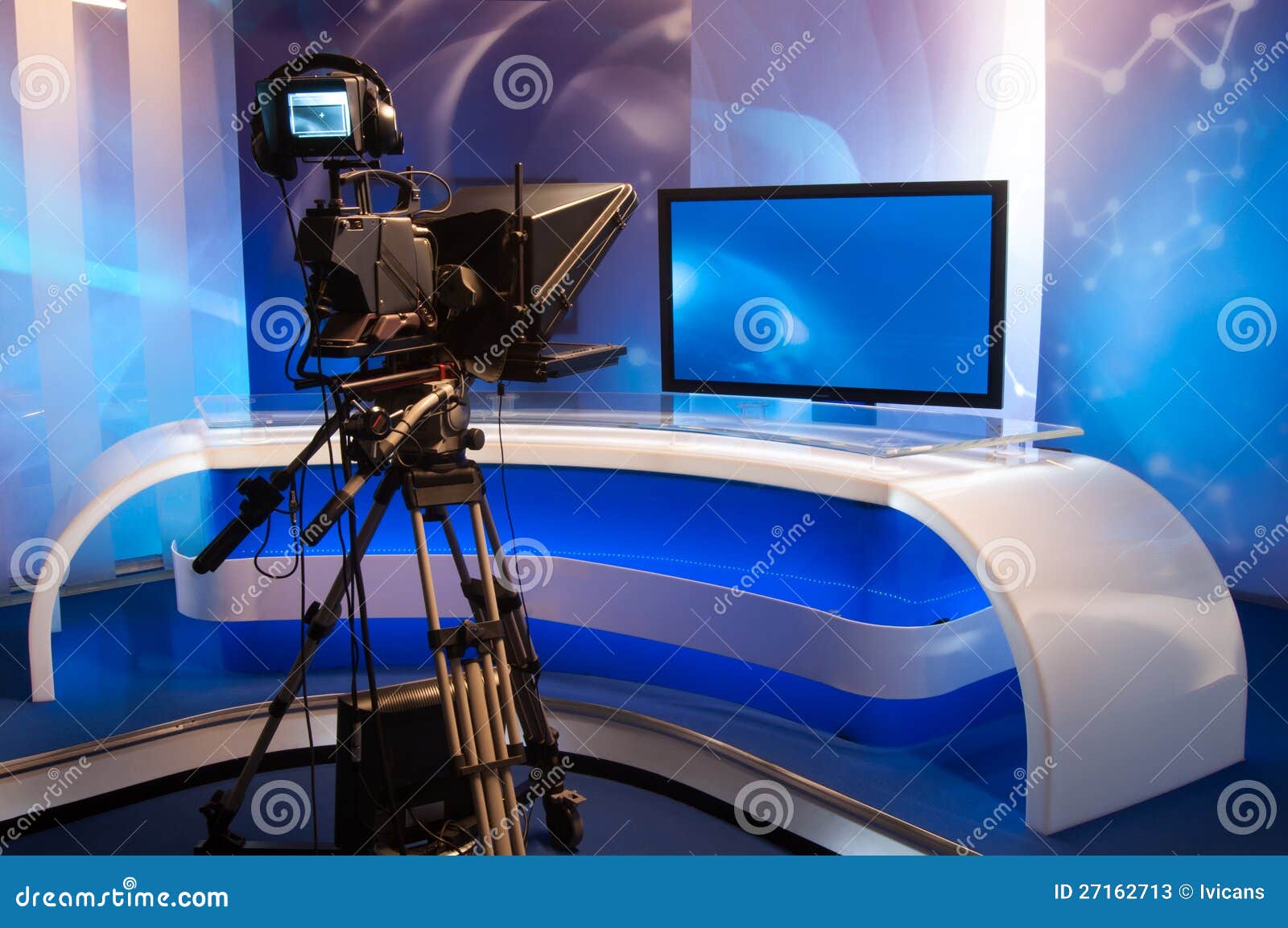 Television studio stock image. Image of television, studio - 27162713