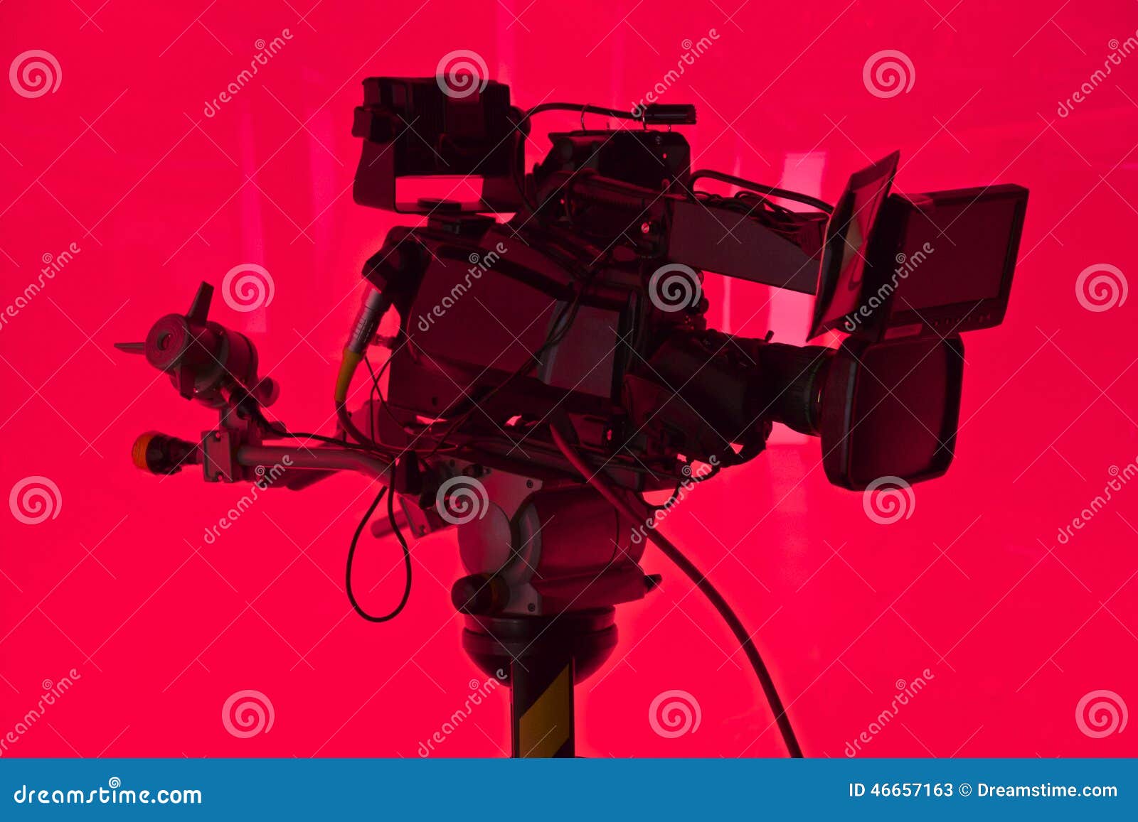 Television Studio Camera stock image. Image of show, filming - 46657163