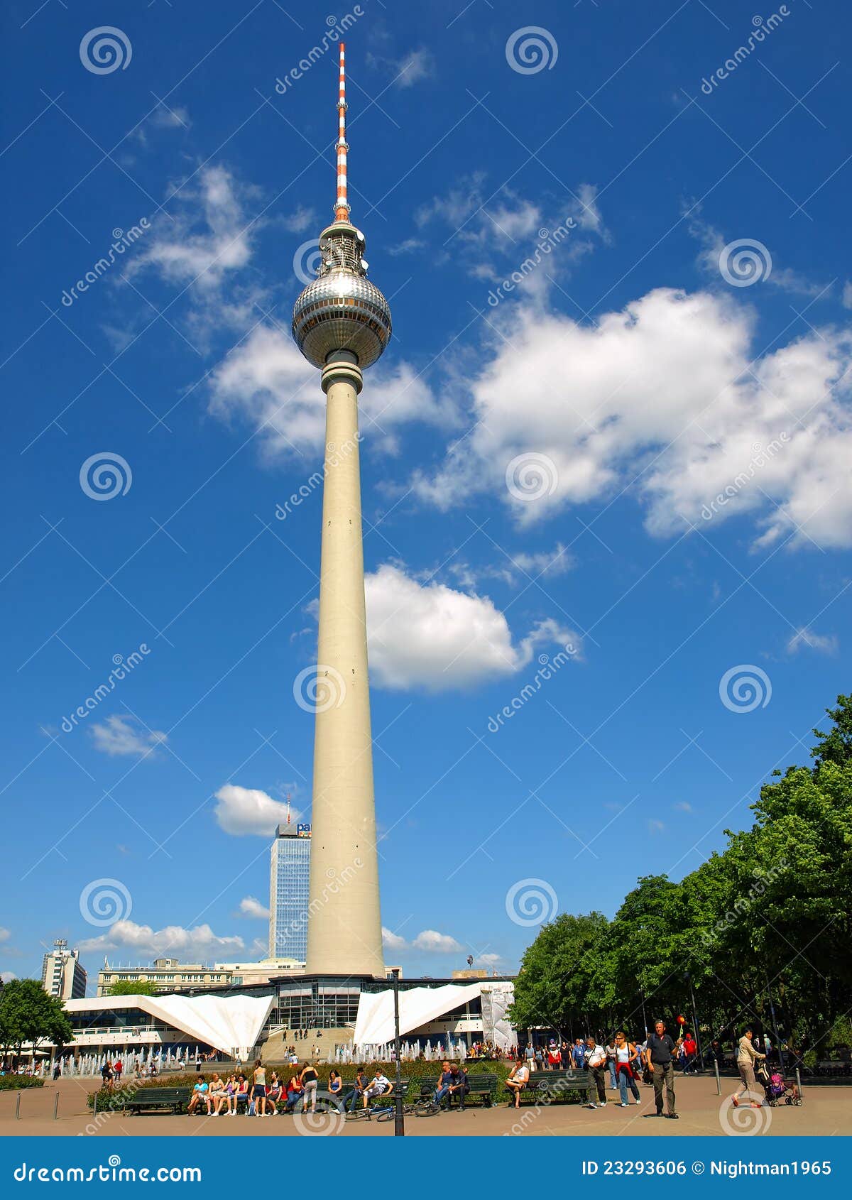 The Television Tower editorial photo. Image of people - 23293606