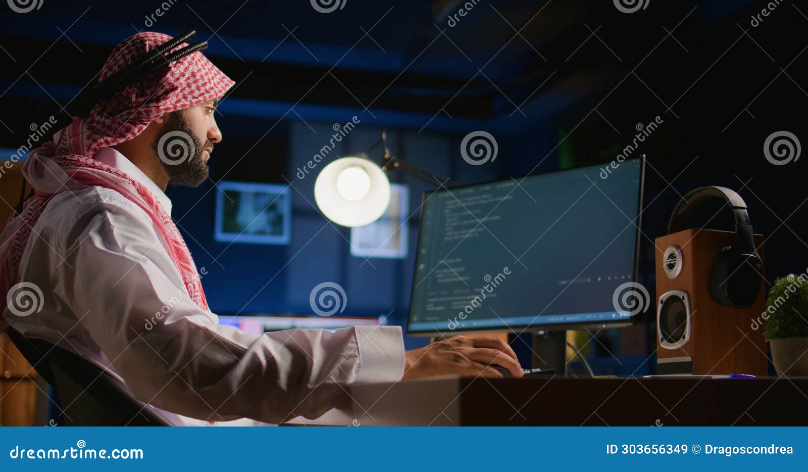 Teleworking Employee Writing Script Code Stock Image - Image of ... Teleworking Employee Writing Script Code Stock Image - Image of ...