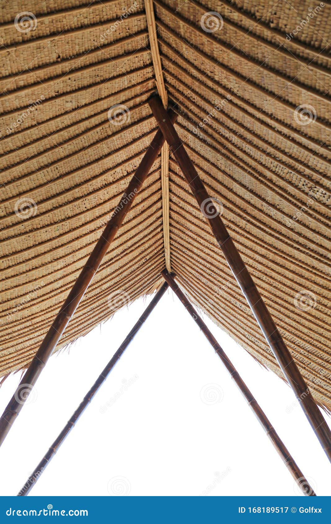 Telhado Tradicional De Capim Seco Imagem de Stock - Imagem de sunlight ...