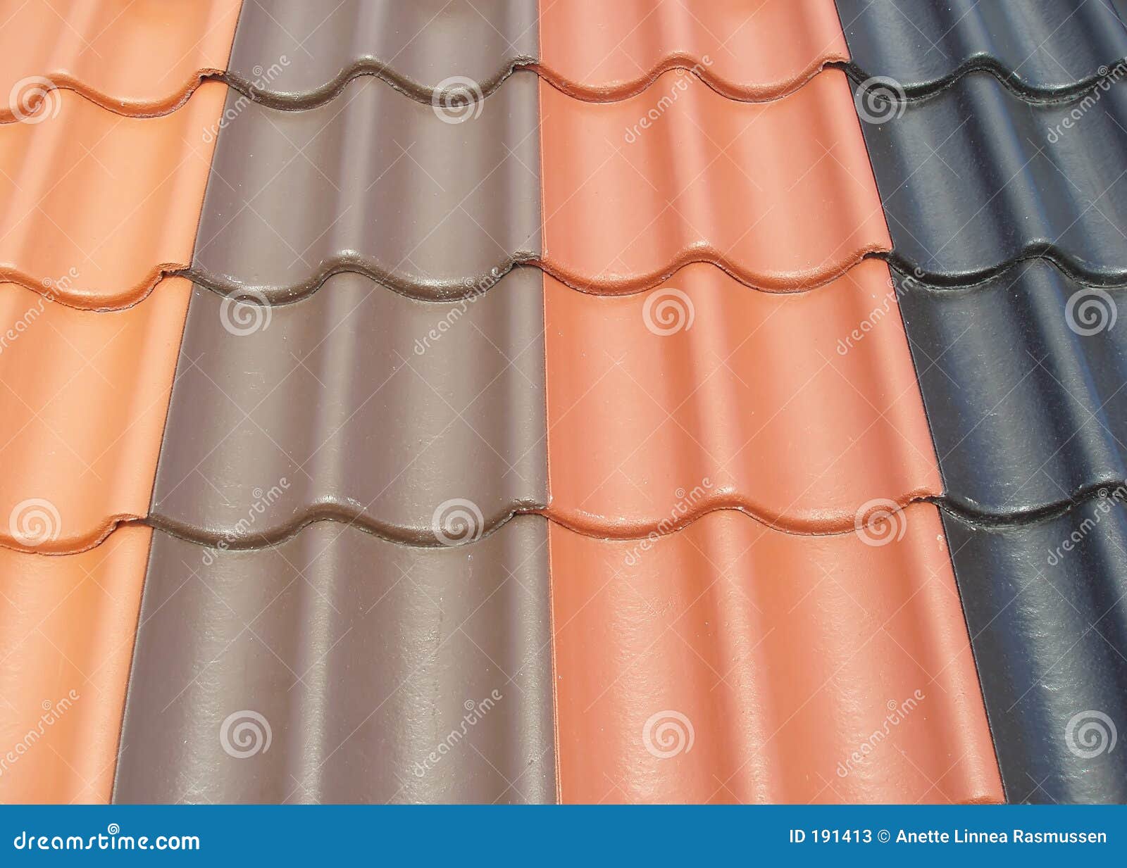 Telhas De Telhado Coloridas Imagem de Stock - Imagem de telha, textura ...