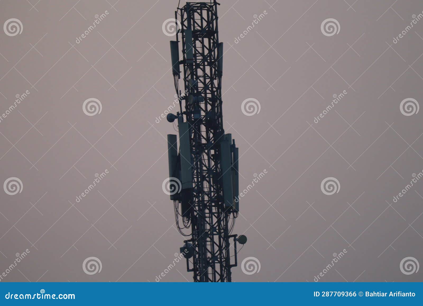 Telkom Tower during the Day Editorial Photo - Image of black, wall ...