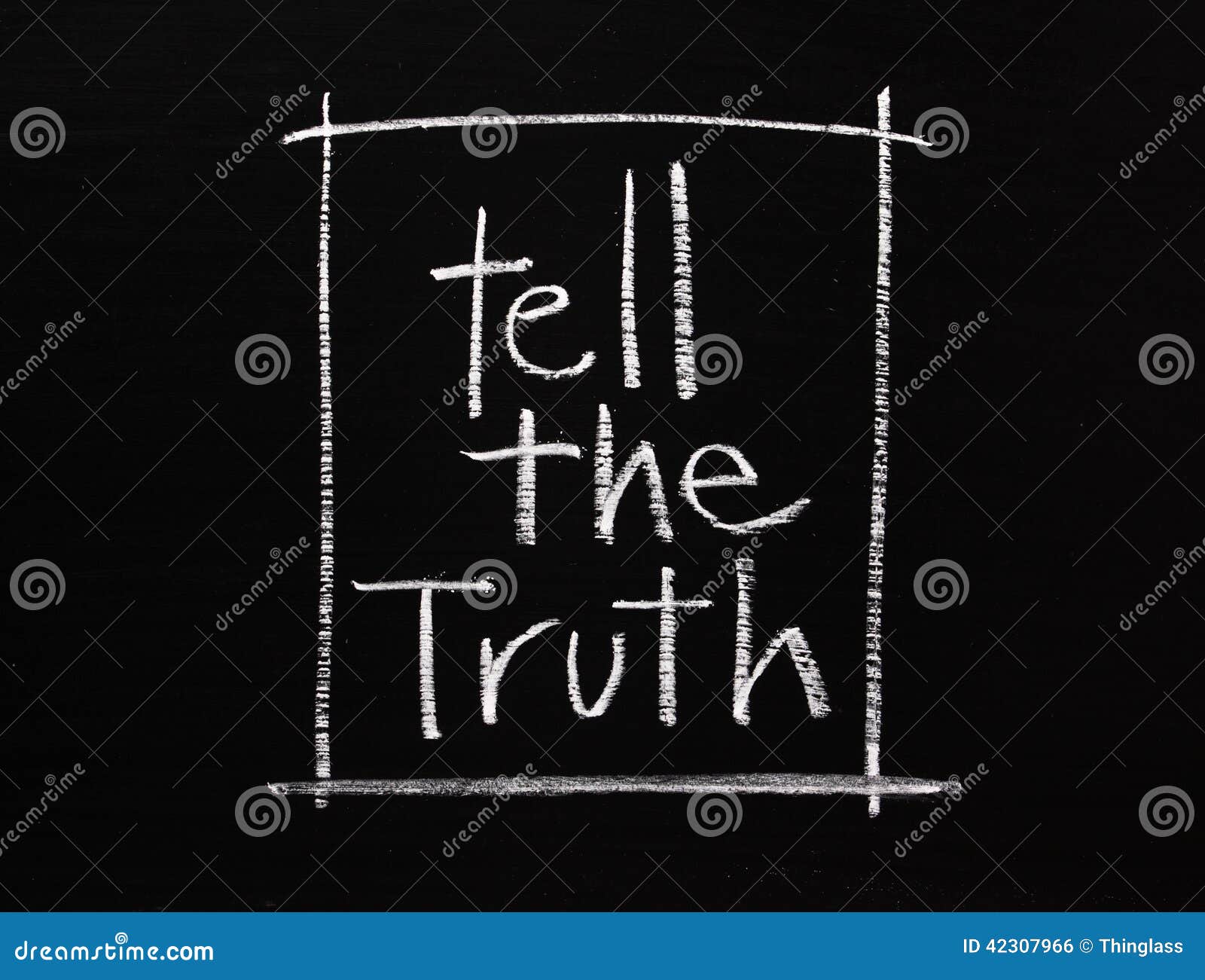 Tell the Truth stock photo. Image of policy, board, handwritten - 42307966
