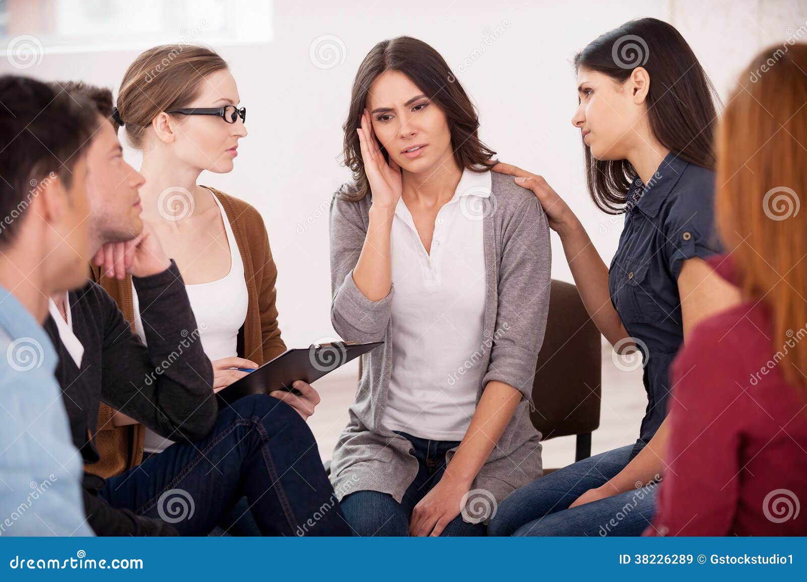 Tell Us about Your Problem! Stock Image - Image of expression ...
