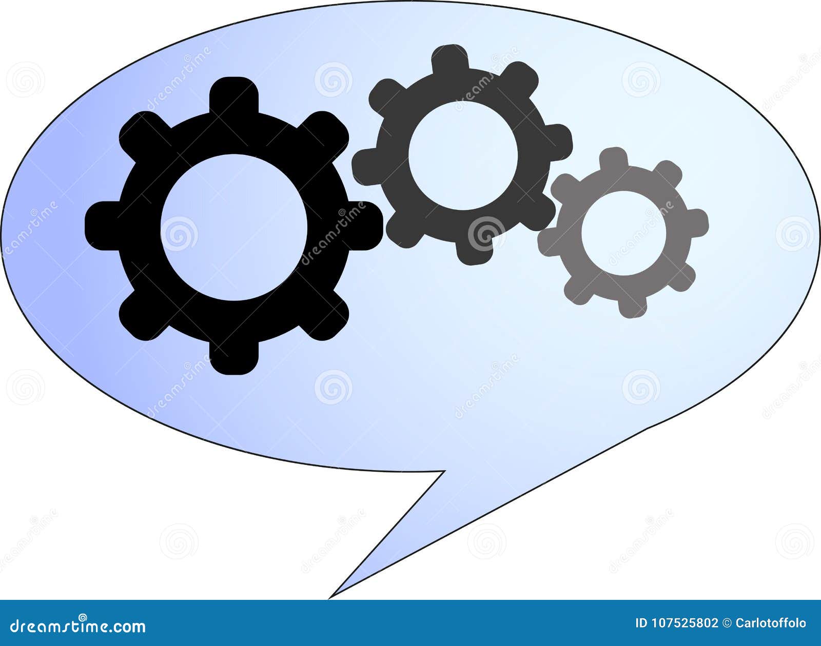 Mating Gears In Transparent Plastic Stock Photo | CartoonDealer.com ...