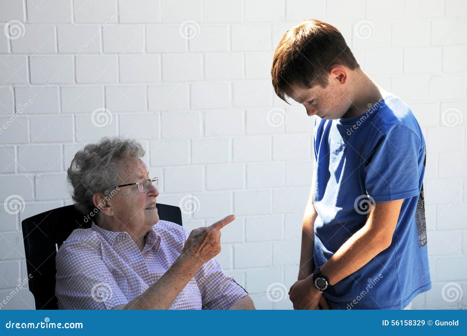 Telling-off stock image. Image of home, abuse, problem - 56158329