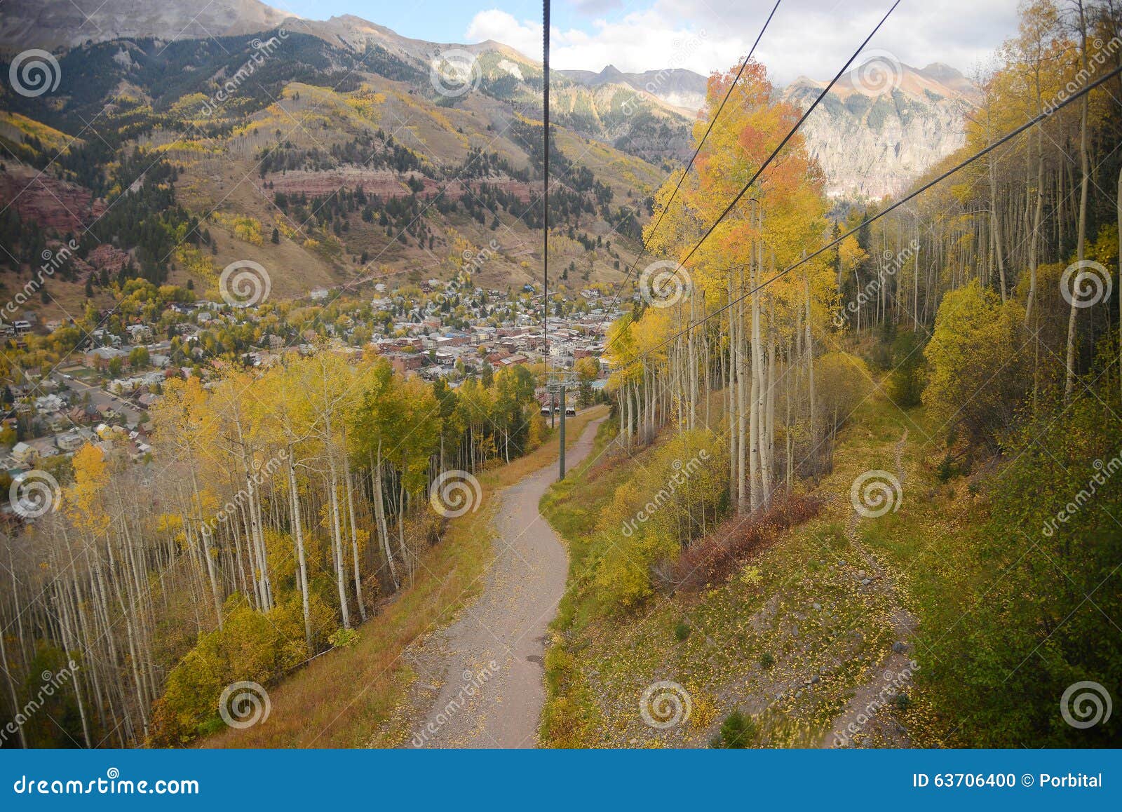 Telluride stock photo. Image of nature, fall, destination - 63706400